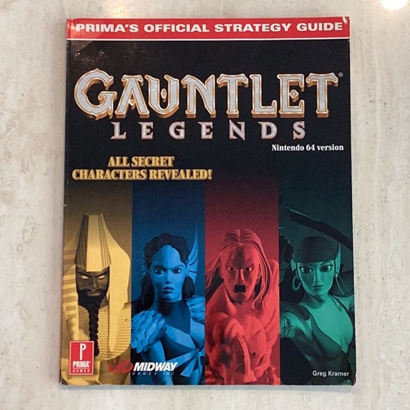 Nintendo | Other | Gauntlet Legends Prima Official Strategy Guide For ...